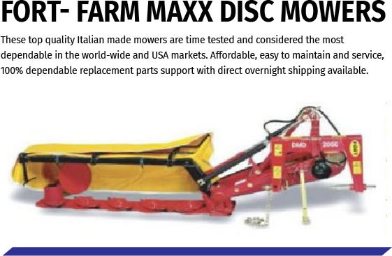 Farm-Maxx Fort Disc Mowers from Carver Equipment | PTO, 3 Point Hitch ...