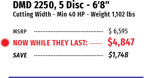 Farm-Maxx Fort Disc Mowers from Carver Equipment | PTO, 3 Point Hitch ...